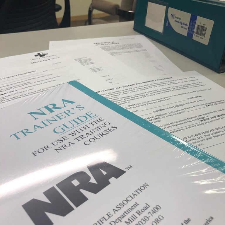 The new NRA CCW class - Notes from KR