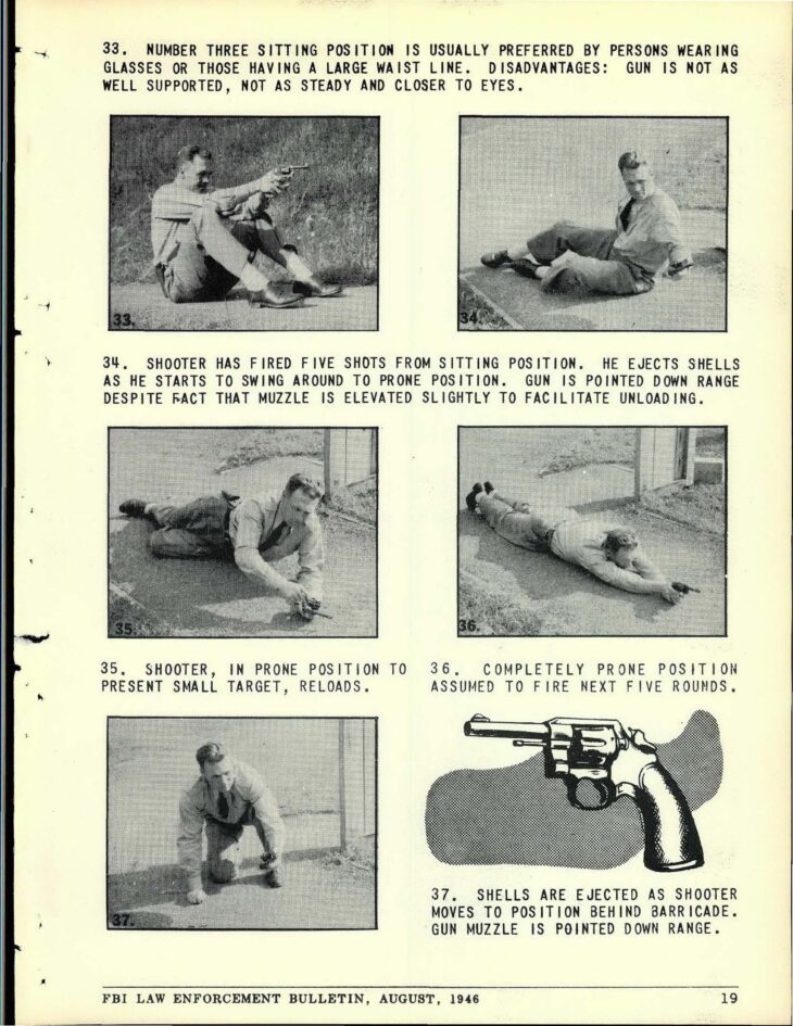 FBI Practical Pistol Course (1946) - Notes from KR